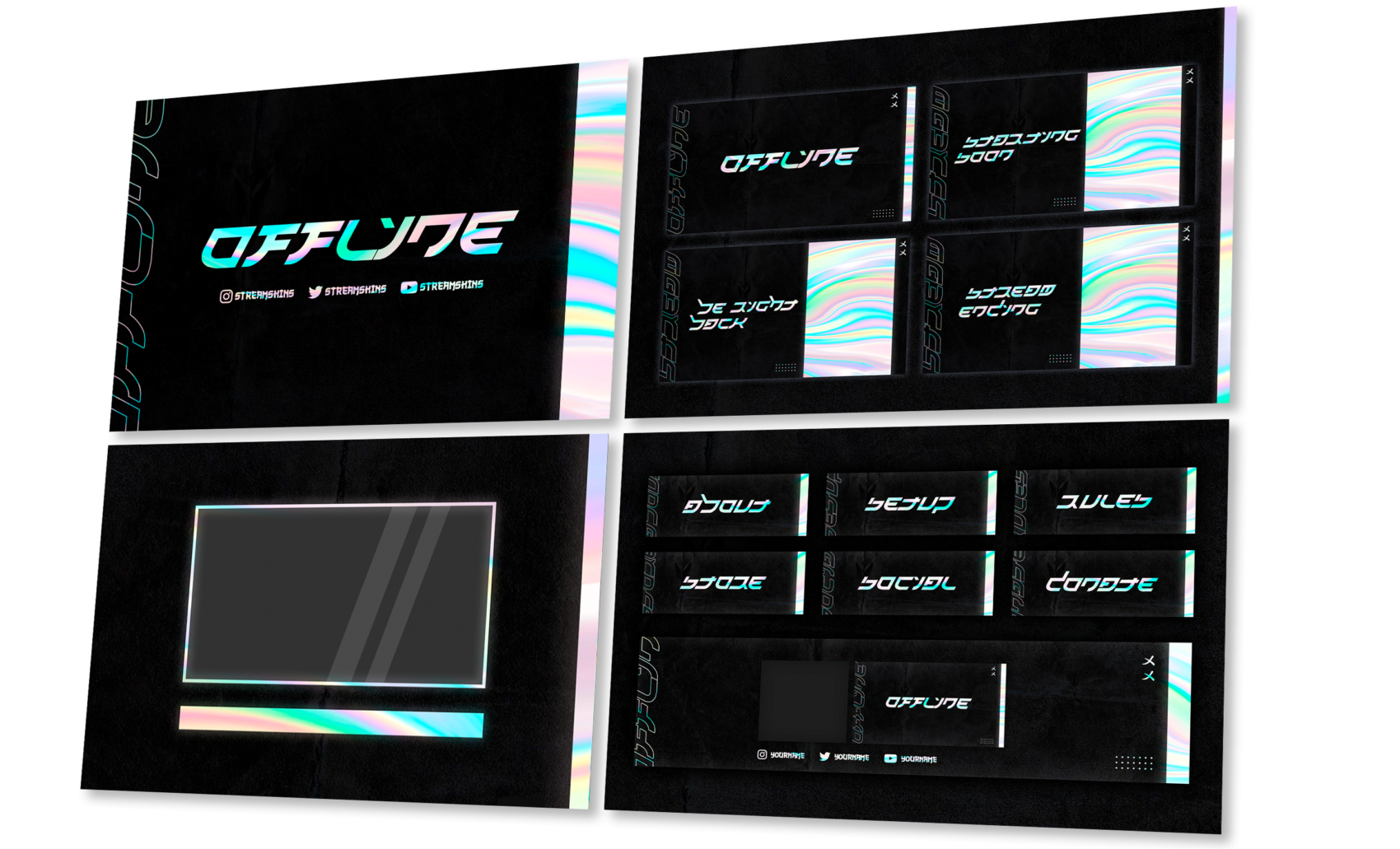 Stream Overlays for Twitch, OBS & YouTube – Stream Packs