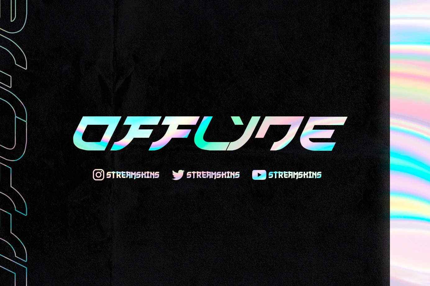 Black Twitch Overlays - StreamSkins.net