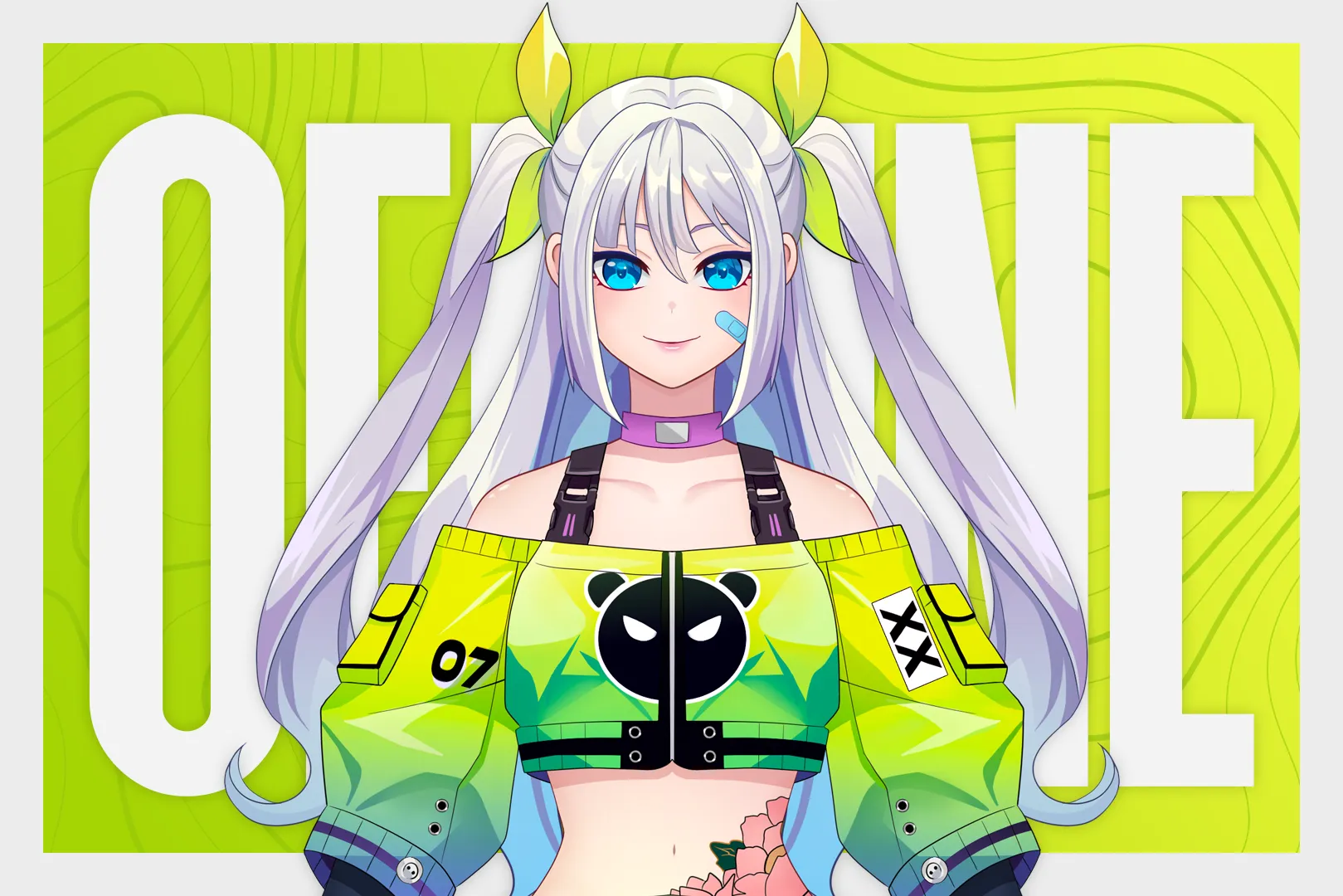 Download Free VTuber Model – Live 2D + VTuber Studio pack