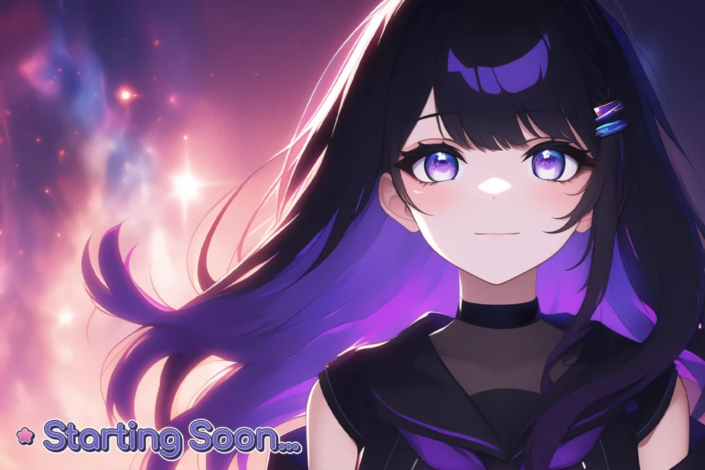 Star VTuber Model – Sparkling Live2D Avatar Pack