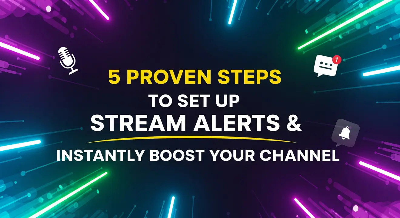 5 Proven Steps to Set Up Stream Alerts & Instantly Boost Your Channel ...